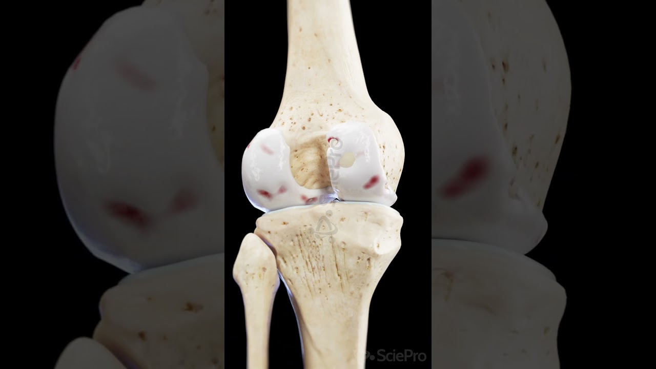 Knee Arthrosis in 3D | Osteoarthritis Animation