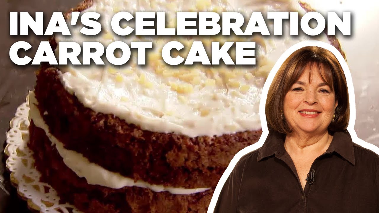 Ina Garten's Celebration Carrot Cake 🥕 | Barefoot Contessa | Food Network