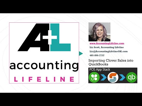 Accounting Lifeline Importing Clover Sales into QuickBooks