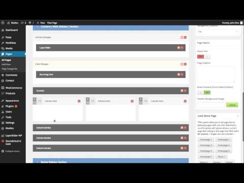 The JWM Foundation » Page Builder