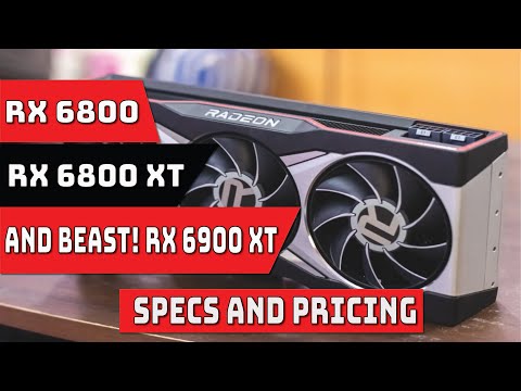 AMD's RX 6000 series Is HERE! AMD Radeon RX 6900 XT, 6800 XT & 6800 Price & Specs