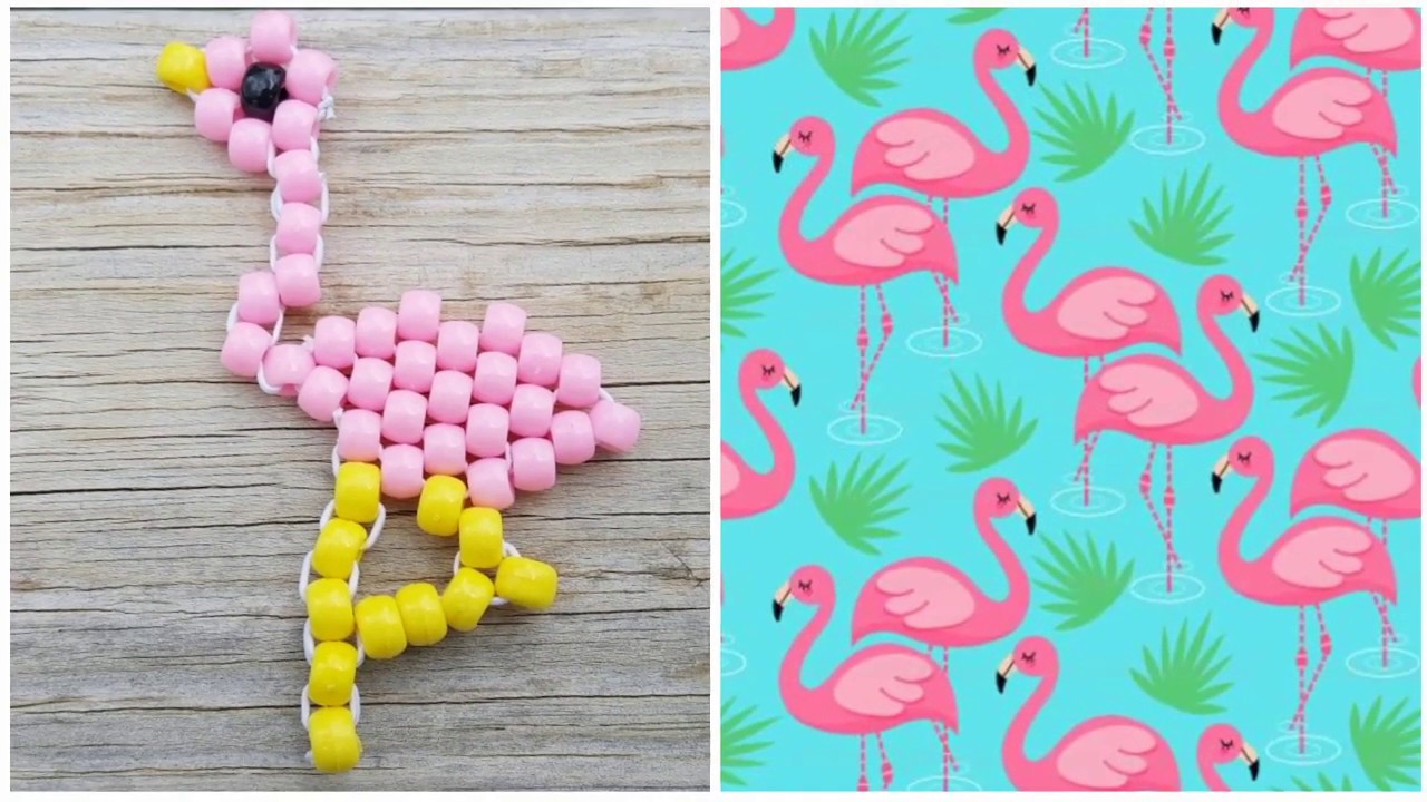 Flamingo kandi tutorial.