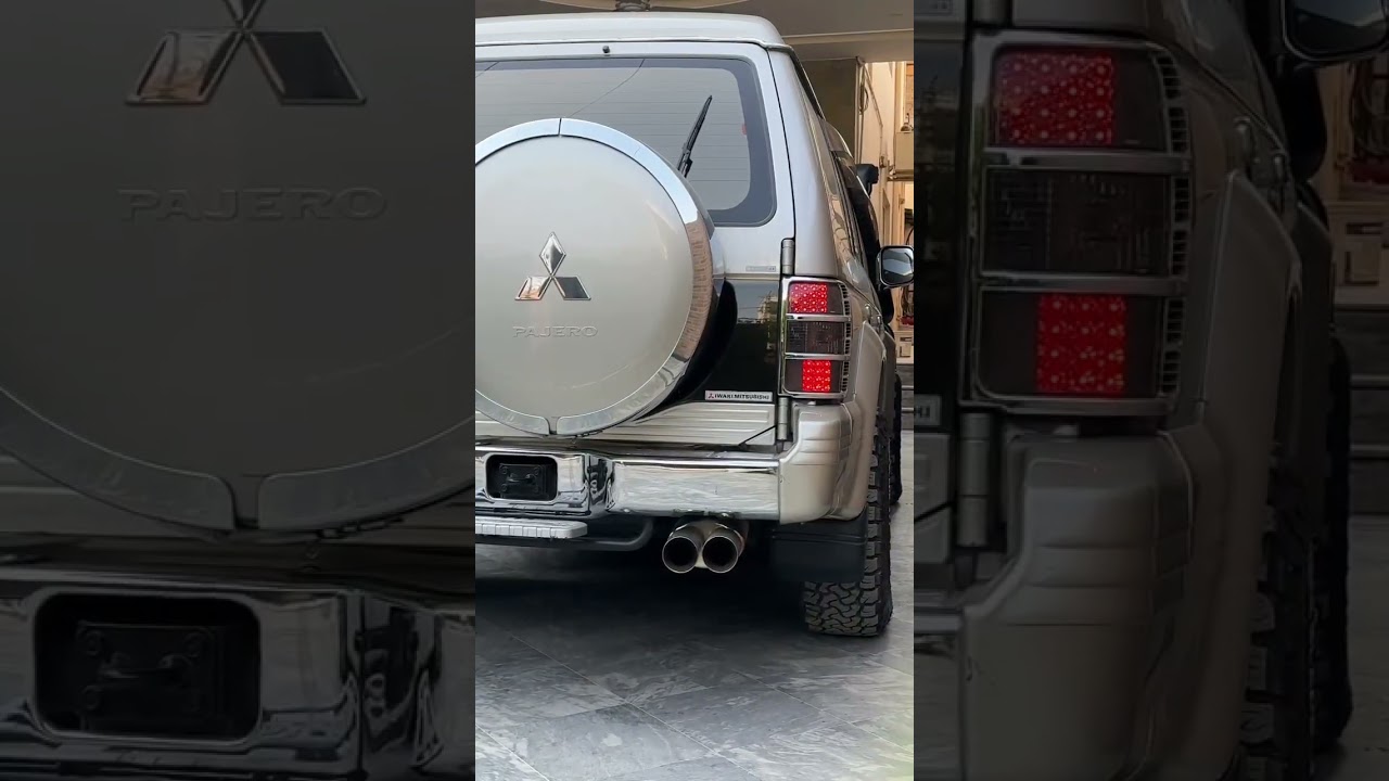 The Beast In Its Element.. Pajero 3.5 v6.. #asmr #automobile #offroad #beast #pajero #japan #car