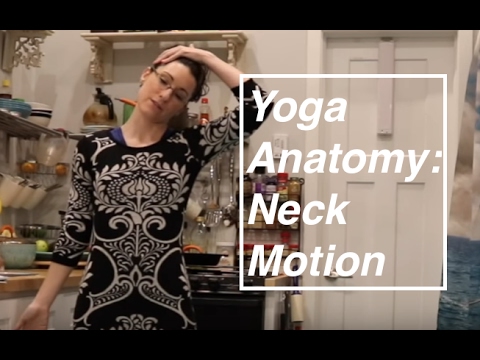 "Yoga ANATOMY Basics4" Neck Movements- LauraGYoga
