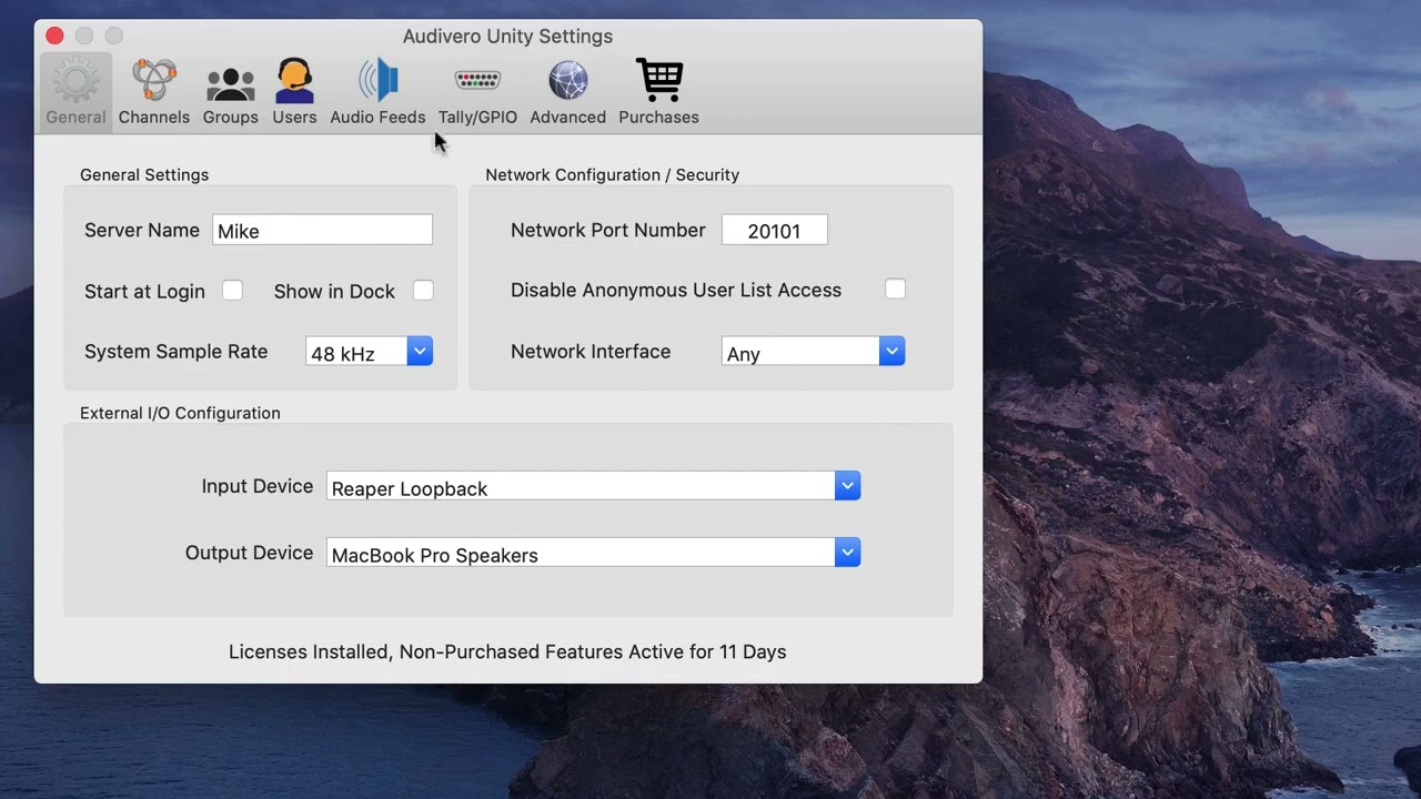 Unity Intercom and IFB