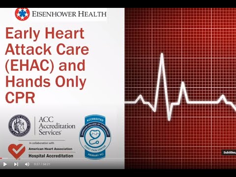 Early Heart Attack Care and Hands Only CPR