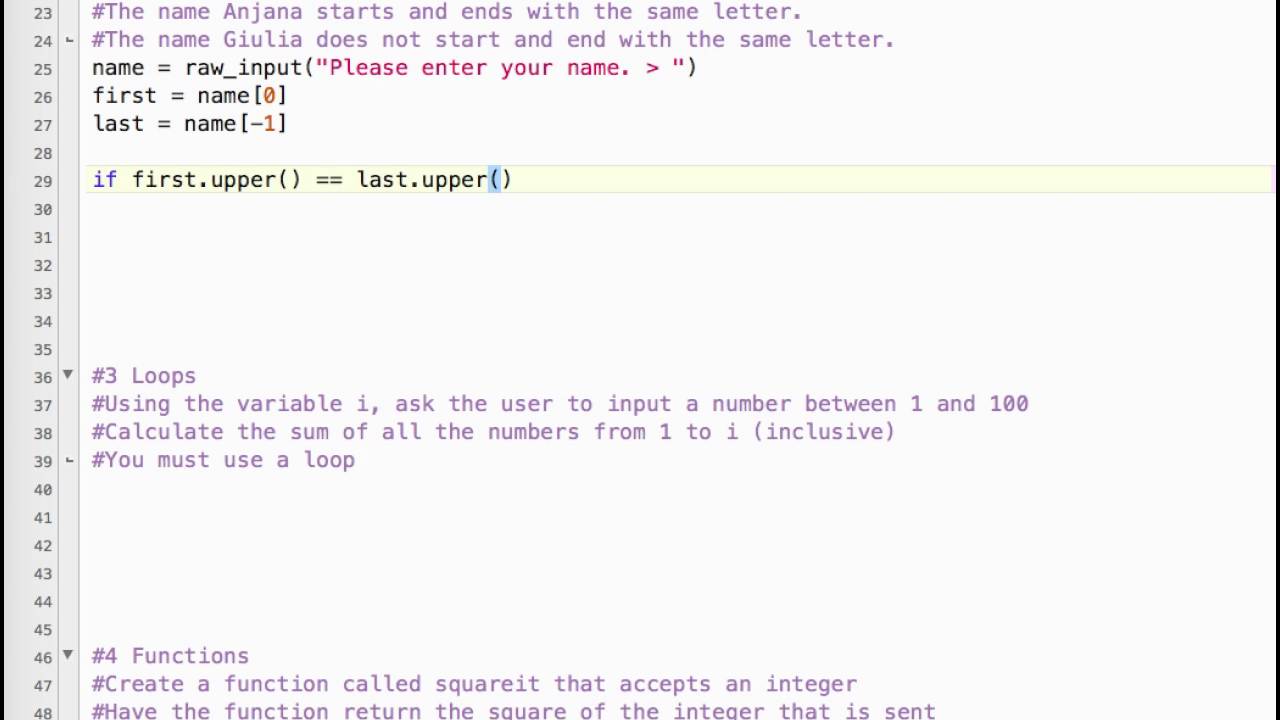 Python Final Review 2
