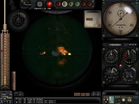 Silent Hunter III Longplay. BIG Convoy Hunting ! 29152 Tons Damage.