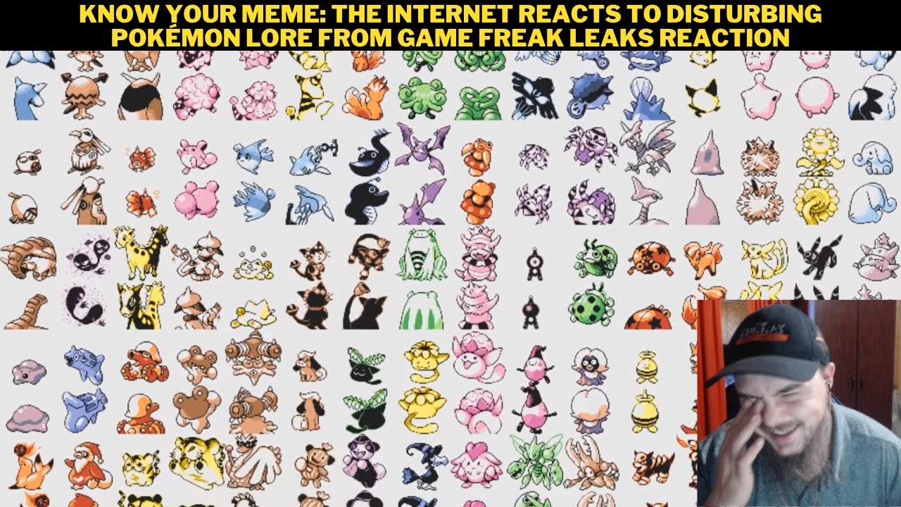 Know Your Meme: The Internet Reacts To Disturbing Pokémon Lore From Game Freak Leaks Reaction
