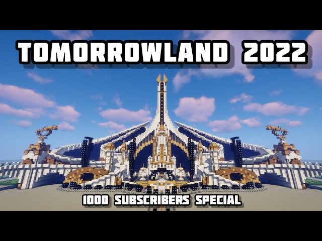 Tomorrowland 2022 Mainstage | by MinerBuilder Minecraft Map