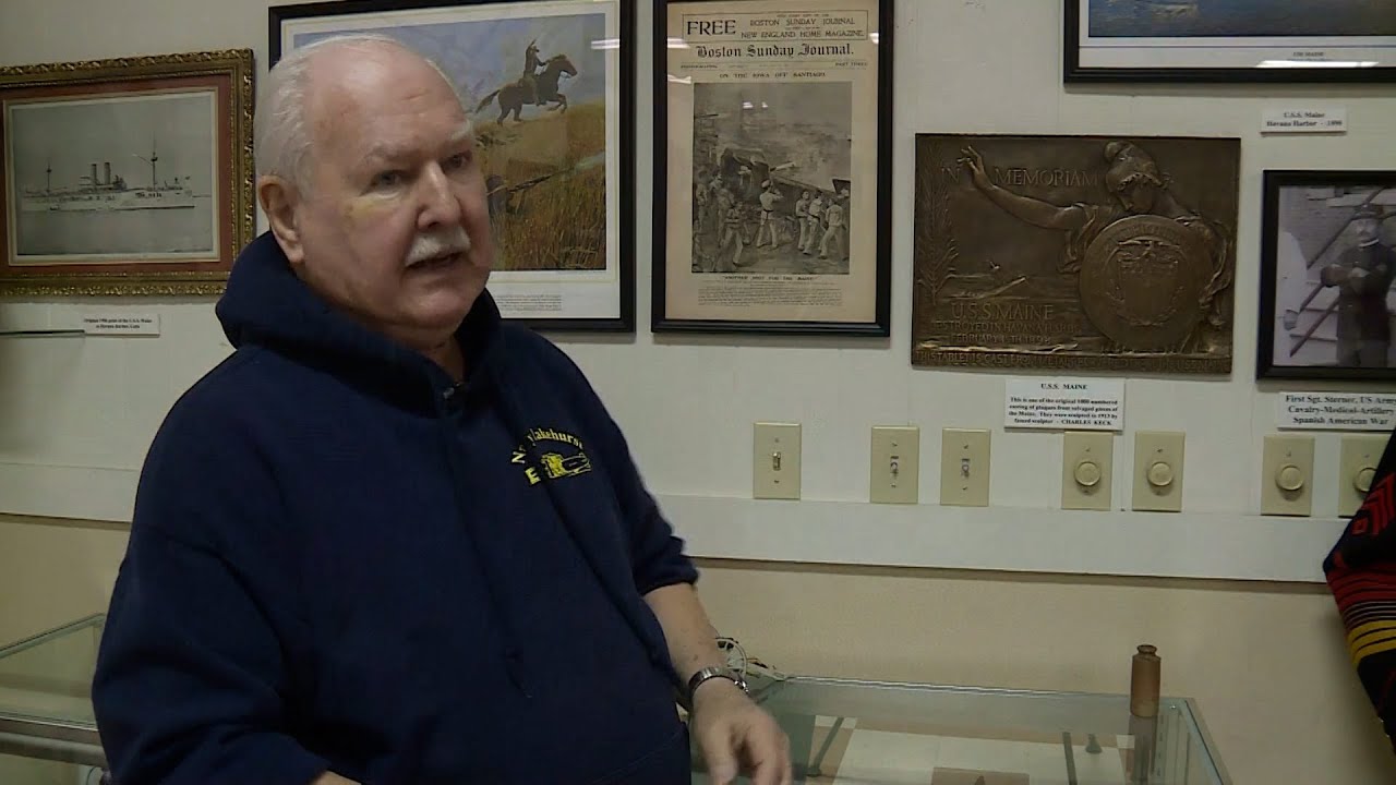 In his own words: Lee Humiston explains the stories contained within the Maine Military Museum