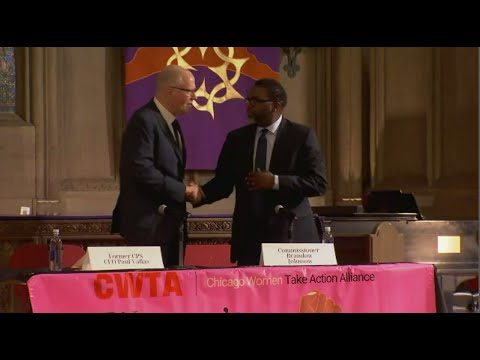 Paul Vallas, Brandon Johnson attend women's mayoral forum