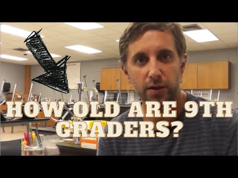 How old are 9th graders?