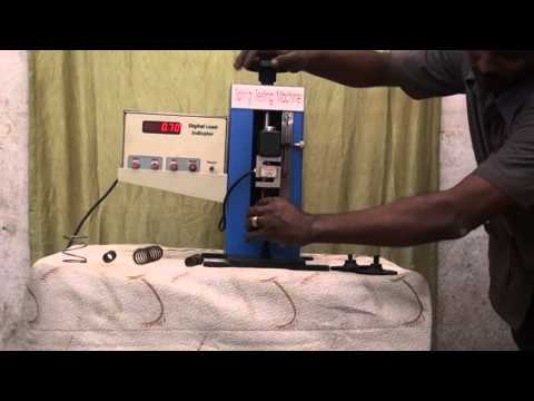 Spring Testing Machines - Spring Load Testing Machines Latest Price ...