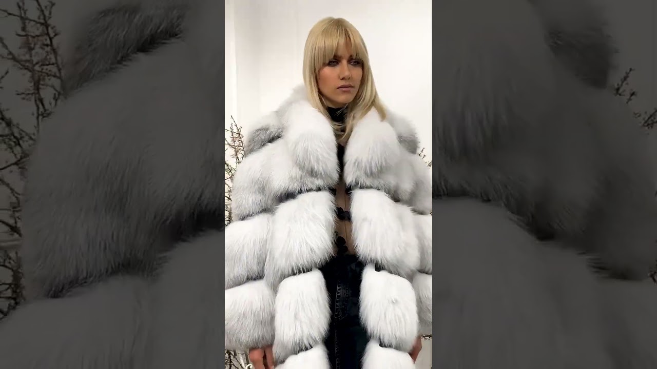 Arctic Fox Fur Coat