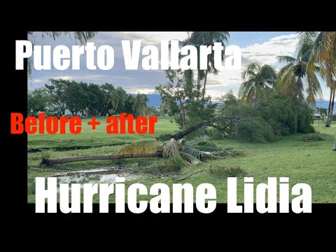 Hurricane Lidia in Puerto Vallarta -- Storm Surge + Aftermath