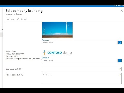 Microsoft 365 and Azure Branding/Theme Settings
