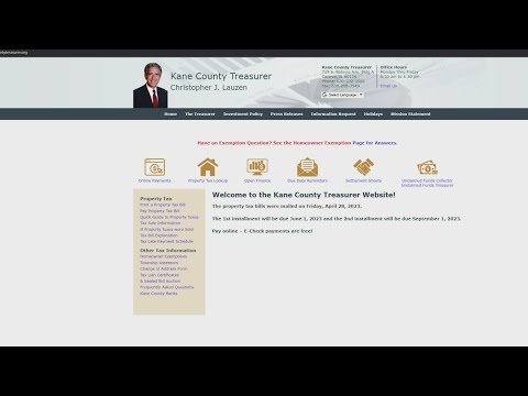 Officials in Kane County issue warning of fake treasurer website