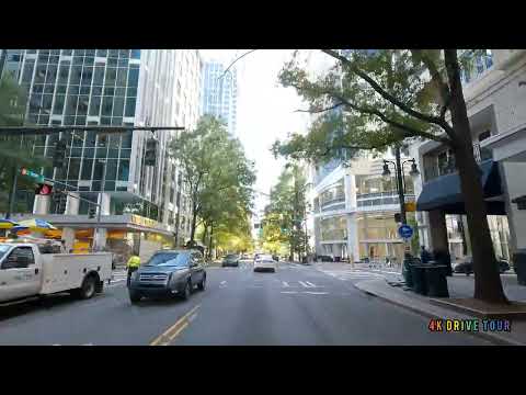 CHARLOTTE UPTOWN 2022 @4kDRIVETOUR