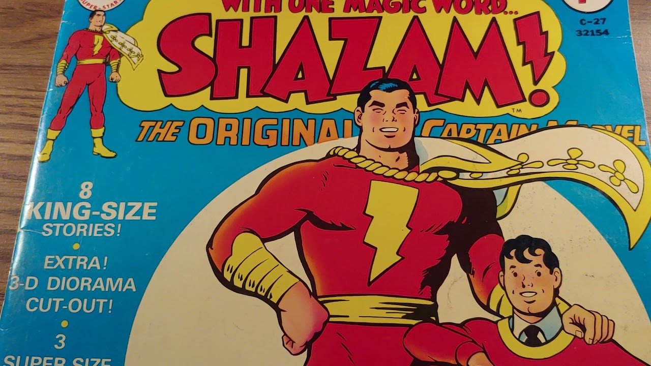 Ep 77 Limited Collectors Edition Shazam! DC Comics by Pete Costanza 1974 reprinted from 1951Fawcett.