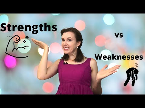 How to FOCUS on YOUR STRENGTHS and not your weaknesses