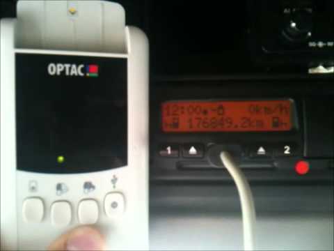 Optac Download Tool Faild to Download Digital Tachograph