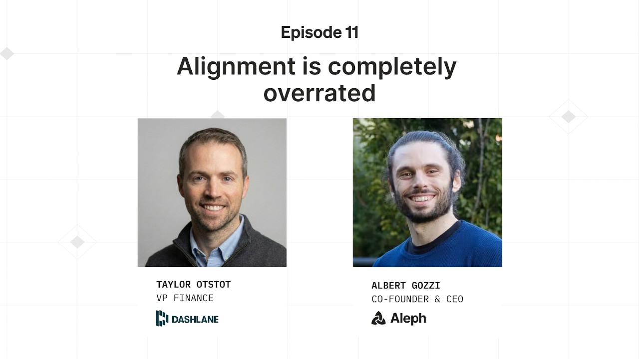 Alignment is completely overrated - with Taylor Otstot