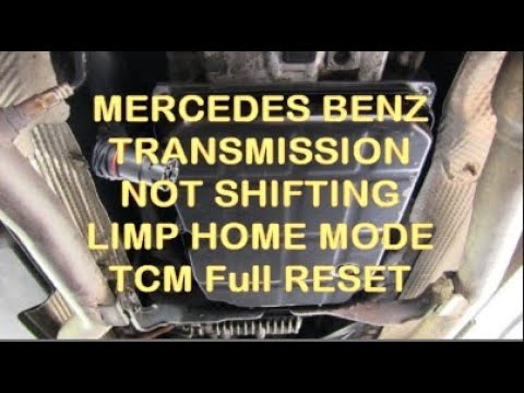 Mercedes Benz Transmission Won't Shift? Limp Home Mode. How to RESET TCM Electronically.