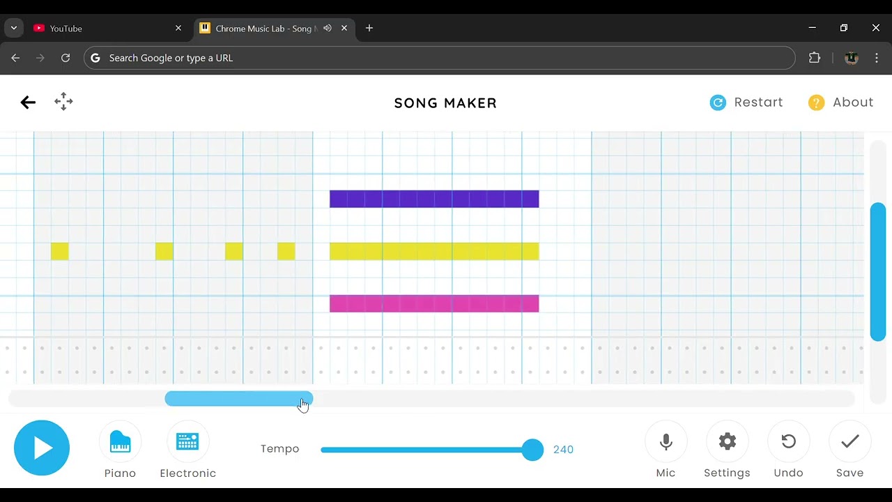 RUSH E on Chrome Music Lab!!! | Chrome Music Lab Tutorials #1