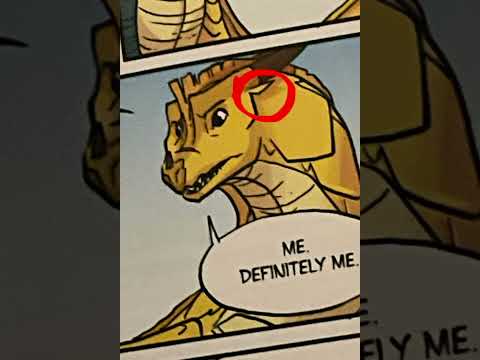 The one Winter Turning Graphic Novel mistake… #wingsoffire