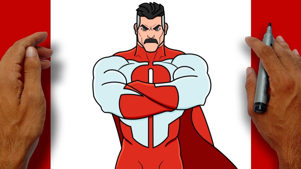How to Draw OMNI MAN Easy Step-by-step | Invincible 