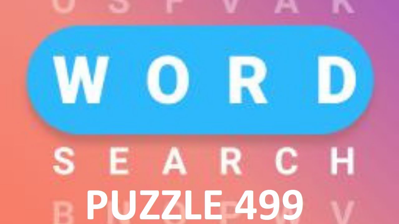 Word Search Sea animals