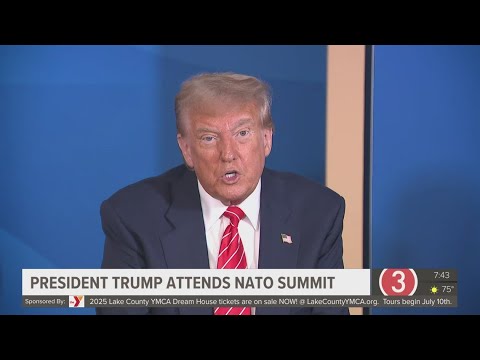 President Donald Trump attends NATO Summit