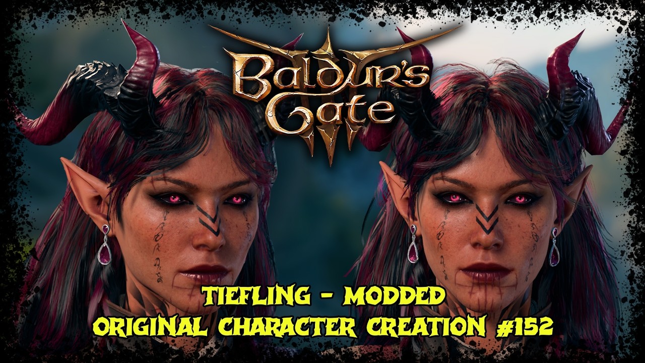 Tiefling - [Modded] (Original Female Character Creation 152) // BALDUR´S GATE 3