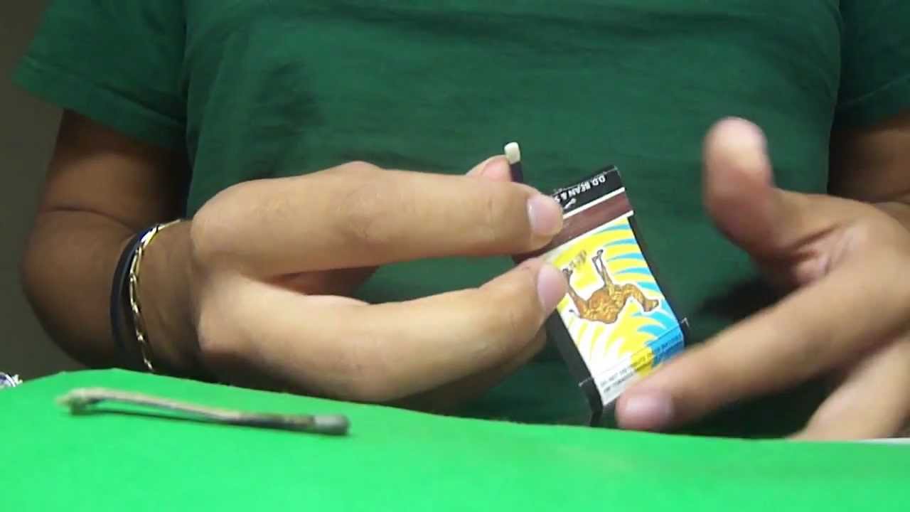 3 ways to light a match with the matchbook | Impress your social circle