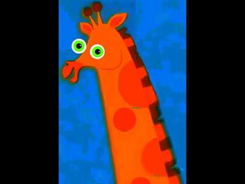 Green Orange Giraffe