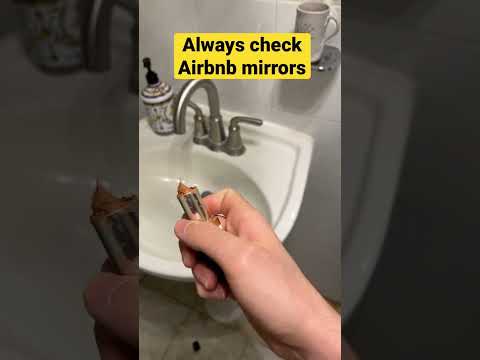Always check Airbnb mirrors
