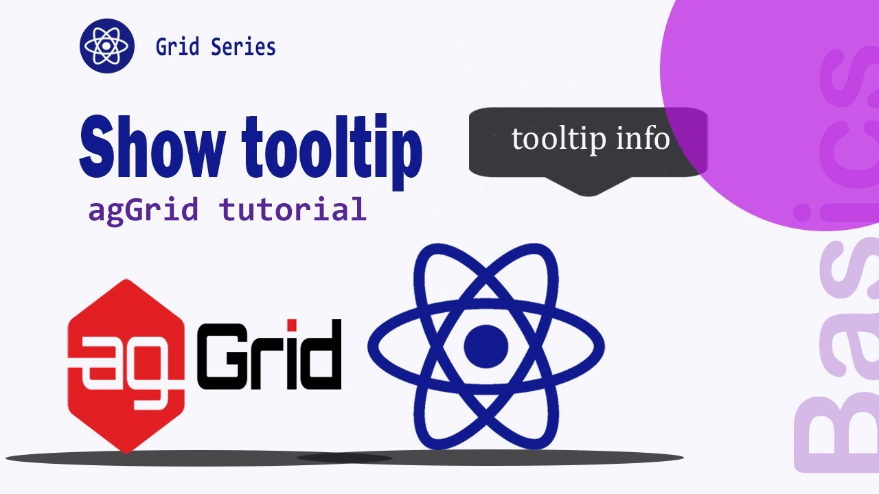 React Ag-Grid Tutorial: Enhancing Data Presentation with Tooltip | Codenemy Tutorial