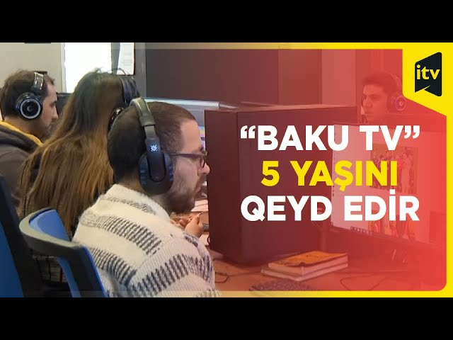 İTV Baku TV-nin 5 yaşını təbrik etdi - VİDEO - Oxu.az