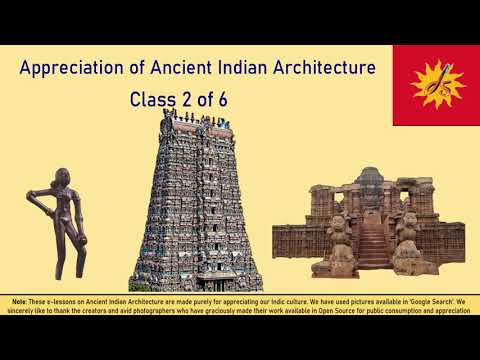 Appreciation of Ancient Indian Architecture AEP BSB LEVEL 1 e-CLASS 16 | Dushyanth Sridhar