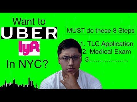 Drive Uber/Lyft in New York City:TLC Process