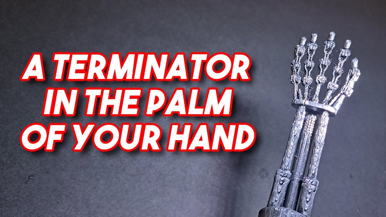I 3D Printed This Terminator Arm!