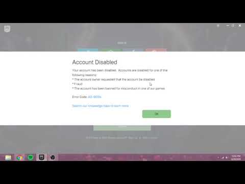 ACCOUNT DISABLED Error code: AS-18006 | Fortnite