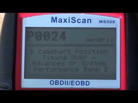 P0024 Diagnostic Trouble Code Problem Code Meaning