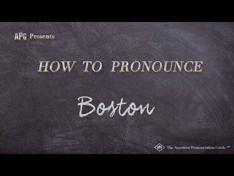 How to Pronounce Boston (Real Life Examples!)