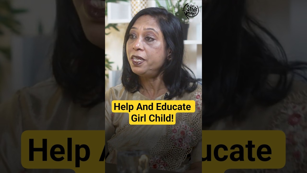 I Will Always Help Girl Child! #thestaffroom