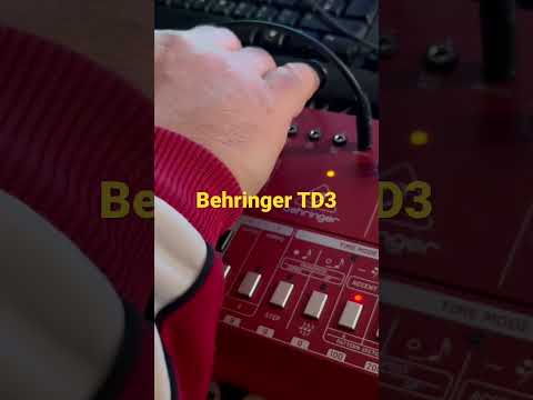 Behringer TD3 #shortvideo #synthesizer #behringer #td3 #acidtechno #acid