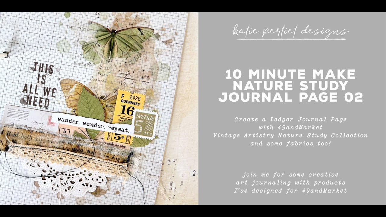 10 Minute Make : Nature Study Journal Page 02