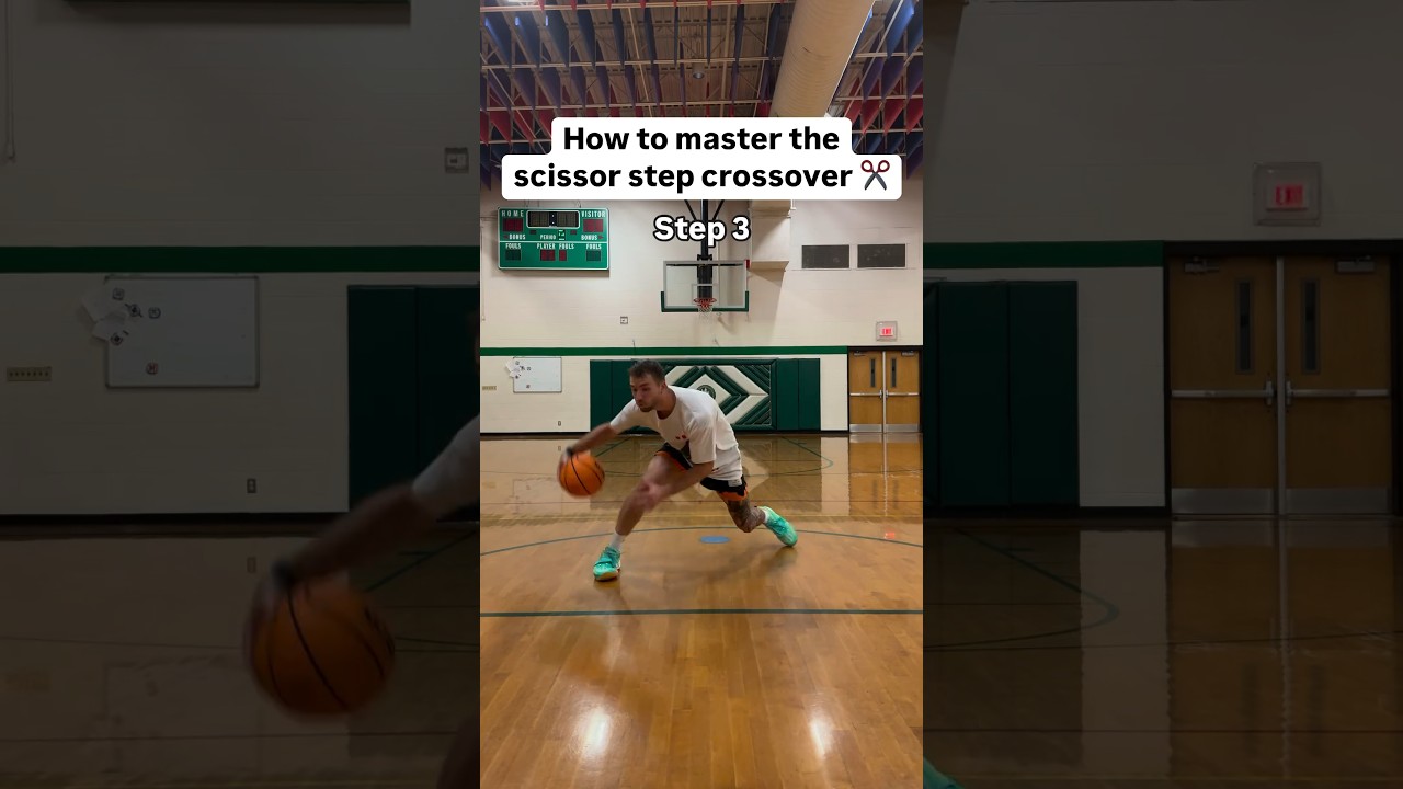 How to master the scissor step crossover ✂️🏀