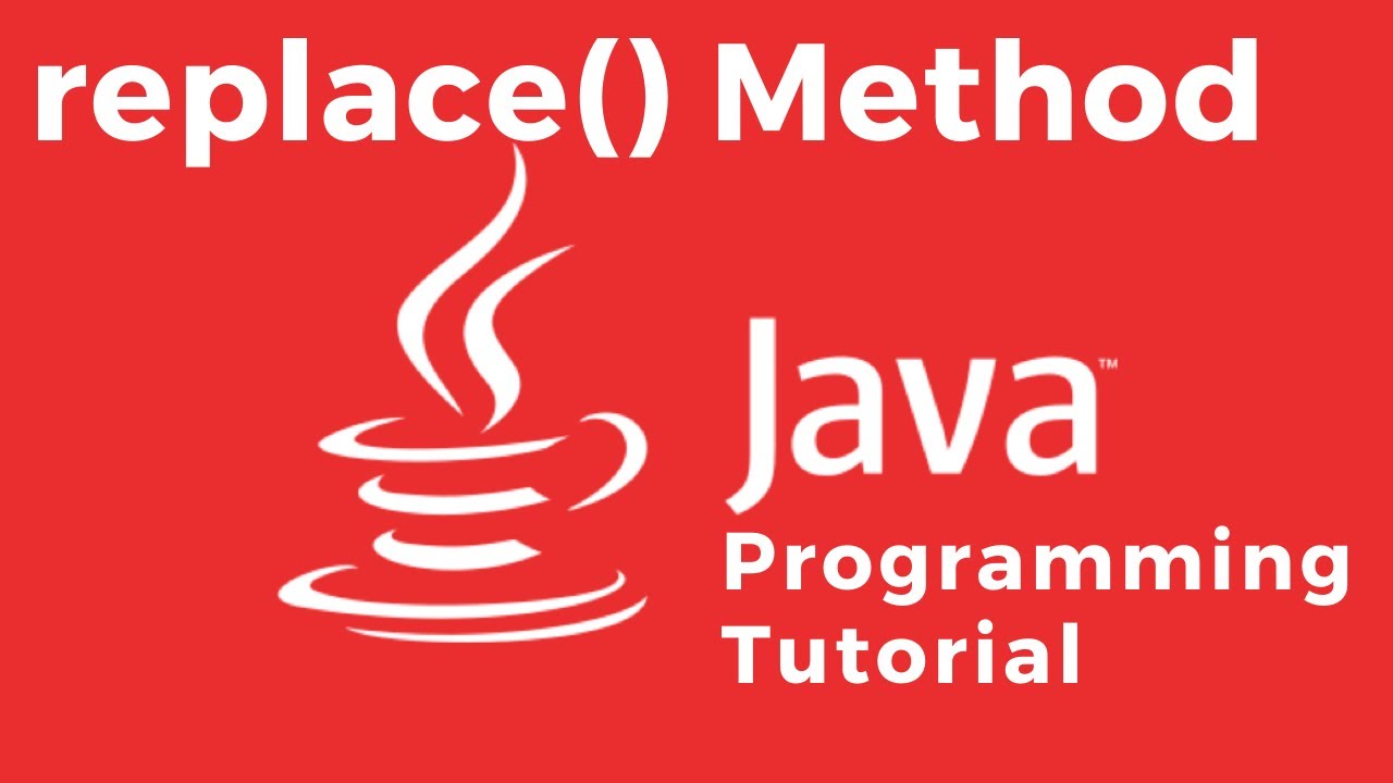 How to replace the occurrences of a substring in a given String using the Java replace() , replaceAl